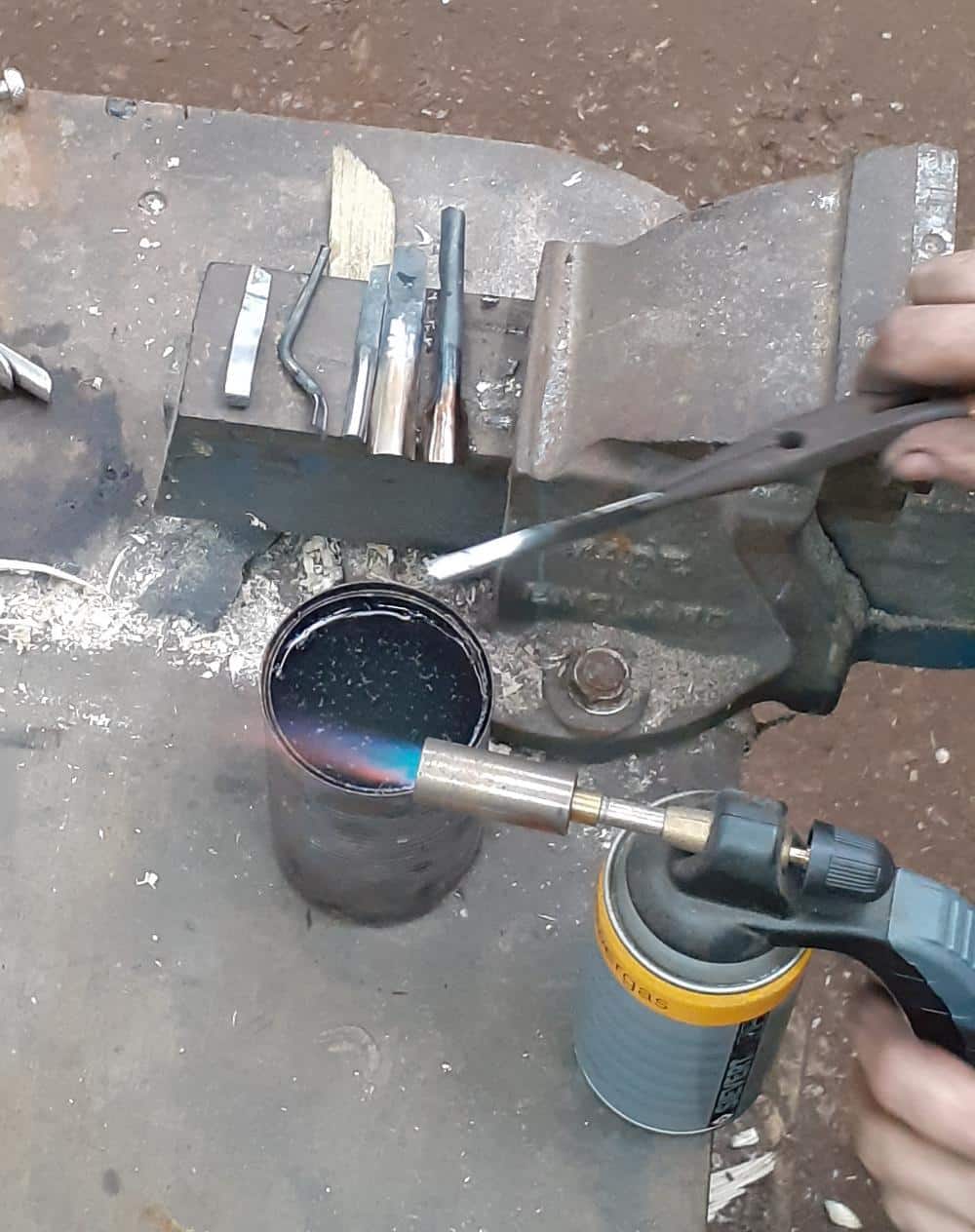 Heat treating : More Old Saws, Part 4 - BushcraftUK